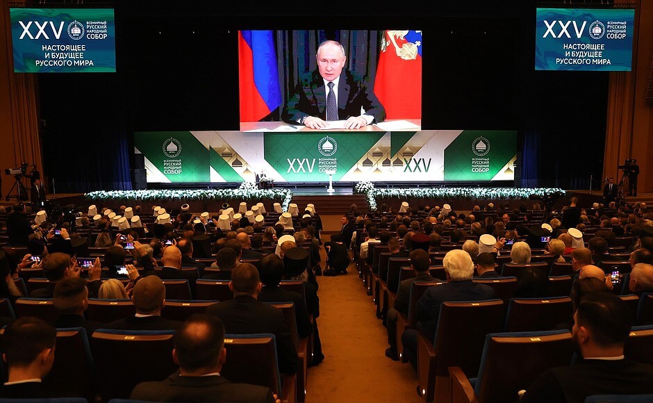 At the centre of the idea of Russia's superiority - Putin's address to ...